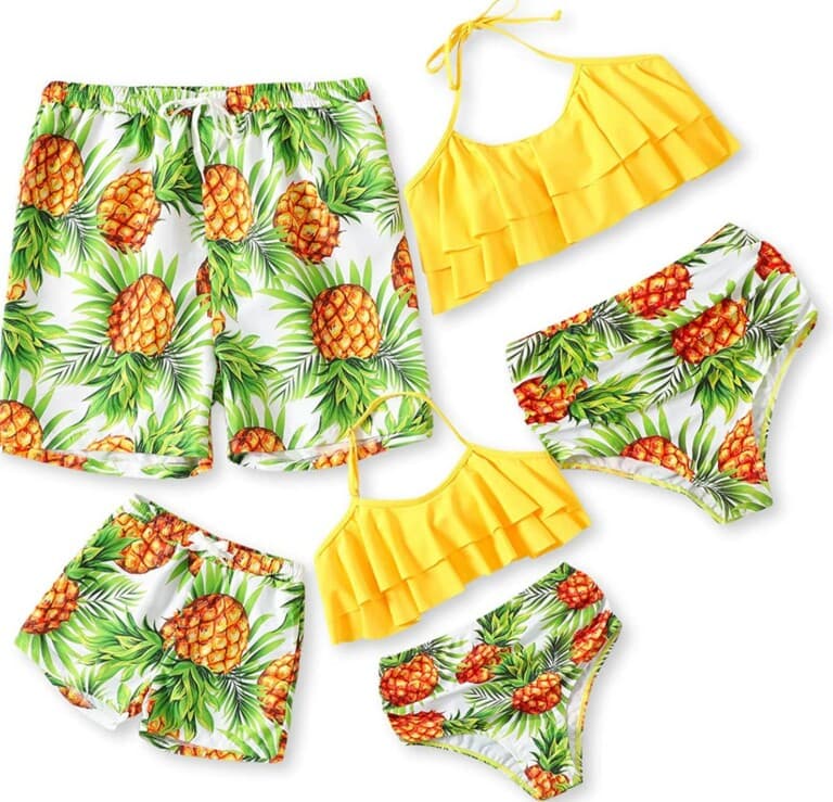 The Cutest Matching Family Swimsuits - Baby Chick