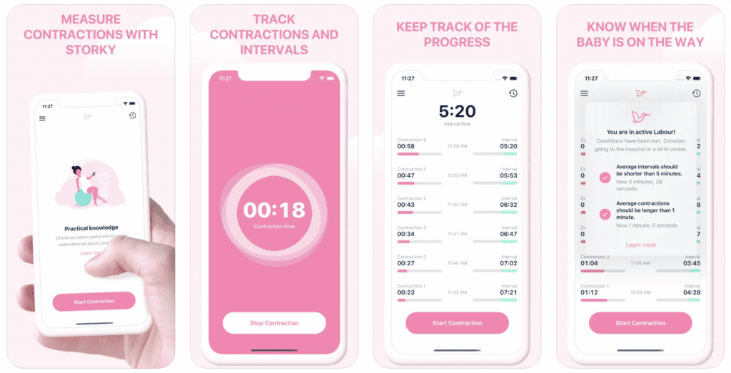 Review of 5 User-Friendly Labor Contraction Apps – ParentingBest.com