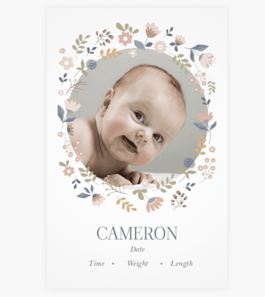 20 Birth Announcements We Love - Baby Chick