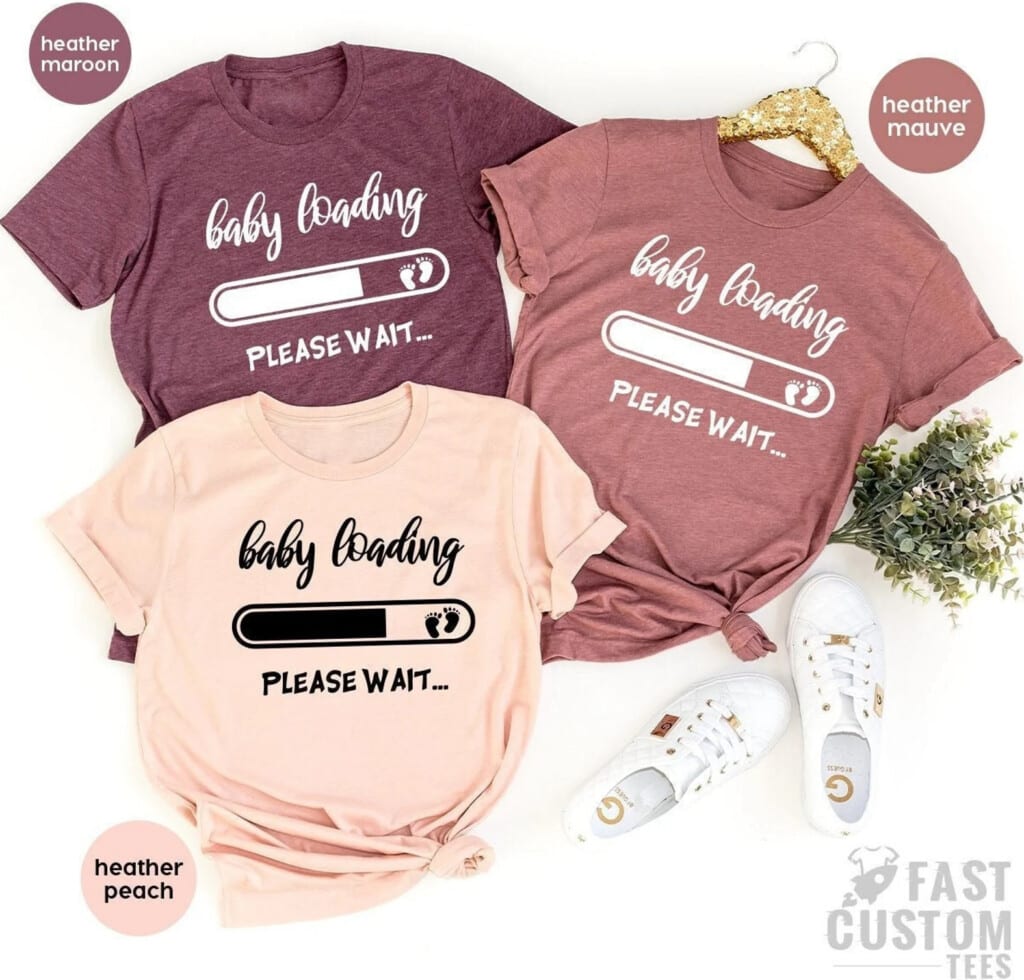 30 of the Cutest Pregnancy Announcement T-shirts - Baby Chick