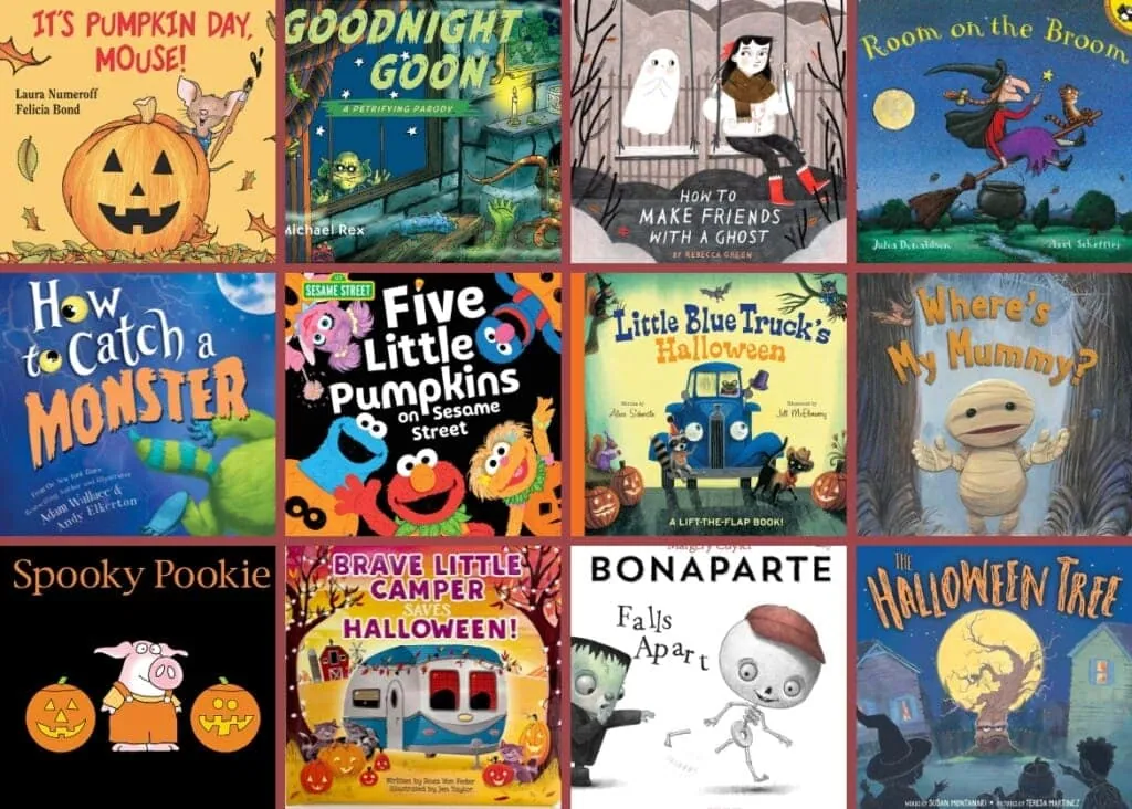 45 Spooky Halloween Books for Kids - Baby Chick