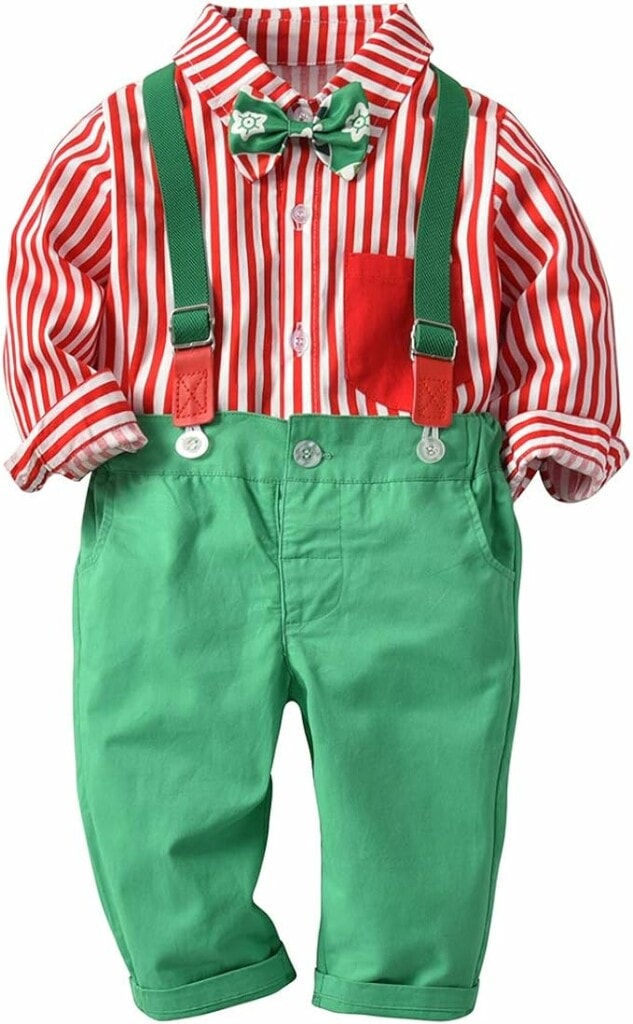31 Baby Boy Christmas Outfits That Are Just Too Cute - Baby Chick