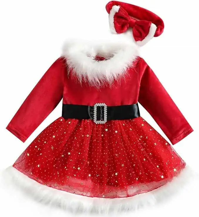 25 Baby Girl Christmas Outfits You'll Love - Baby Chick