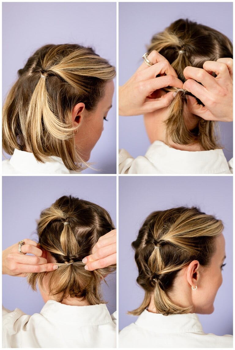 The Mom Chop: How to Style Your Short Hair - Baby Chick