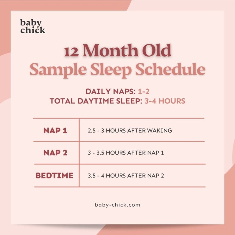 12-Month-Old Baby: Feeding, Sleep, and Milestones by Month - Baby Chick